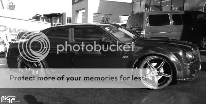 06 300c Srt8 Niche Apex Rims hows the offset look and what tires? | LX ...