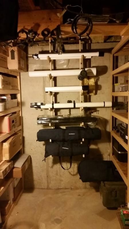 Made a 60mm scope rack - Classic Telescopes - Cloudy Nights