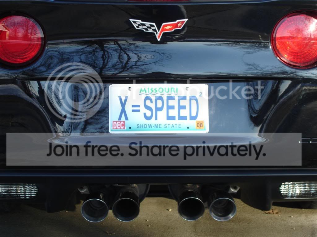 Z06 Vanity Plate List - For Those Of You In The C6 Z06 Section - Page ...