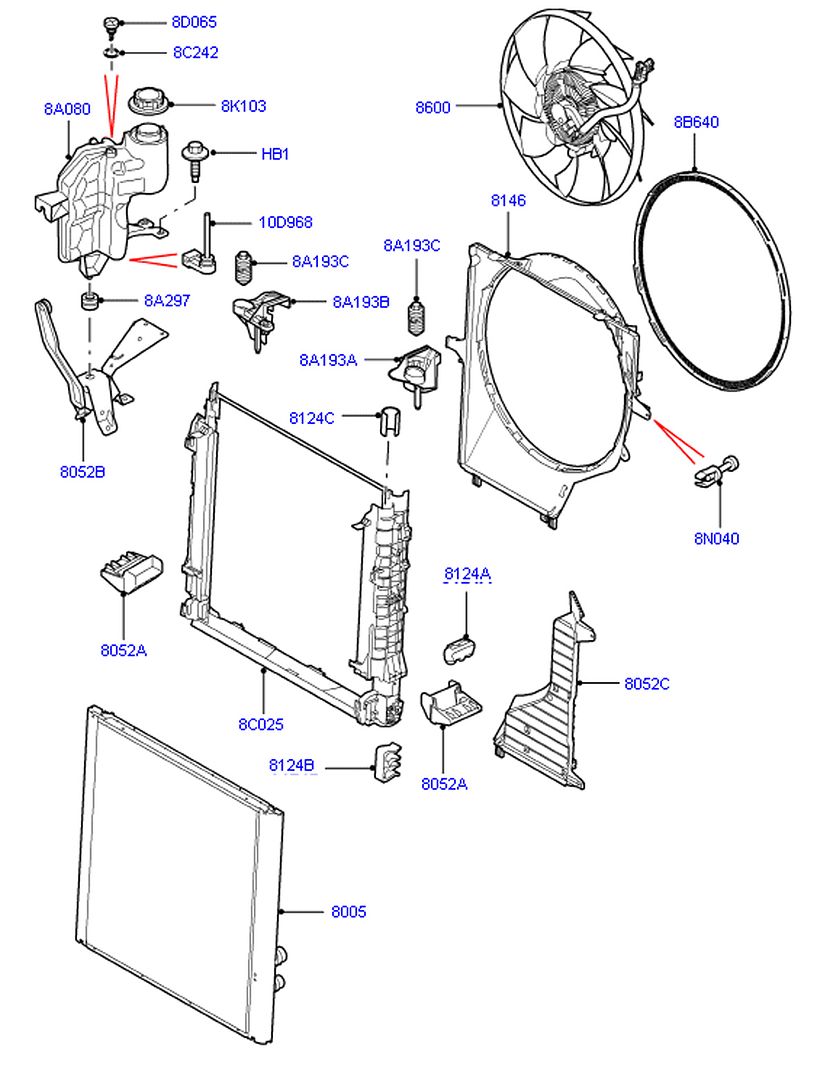 RR 4.4V8 Petrol Radiator Replacement | Range Rovers Forum