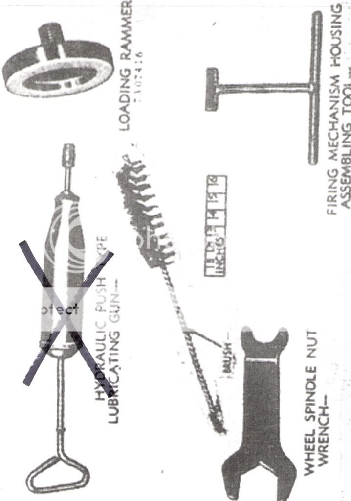 M1 A1 155mm Howitzer Parts / tools wanted - G503 Military Vehicle ...