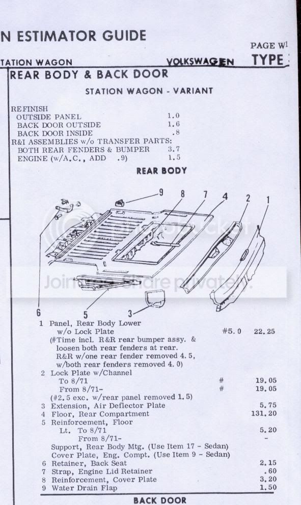 TheSamba.com :: Type 3 - View topic - 1964 Notch Engine Deck Restore ...
