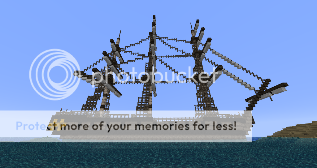 6th rate frigate ~1770 - Screenshots - Show Your Creation - Minecraft ...