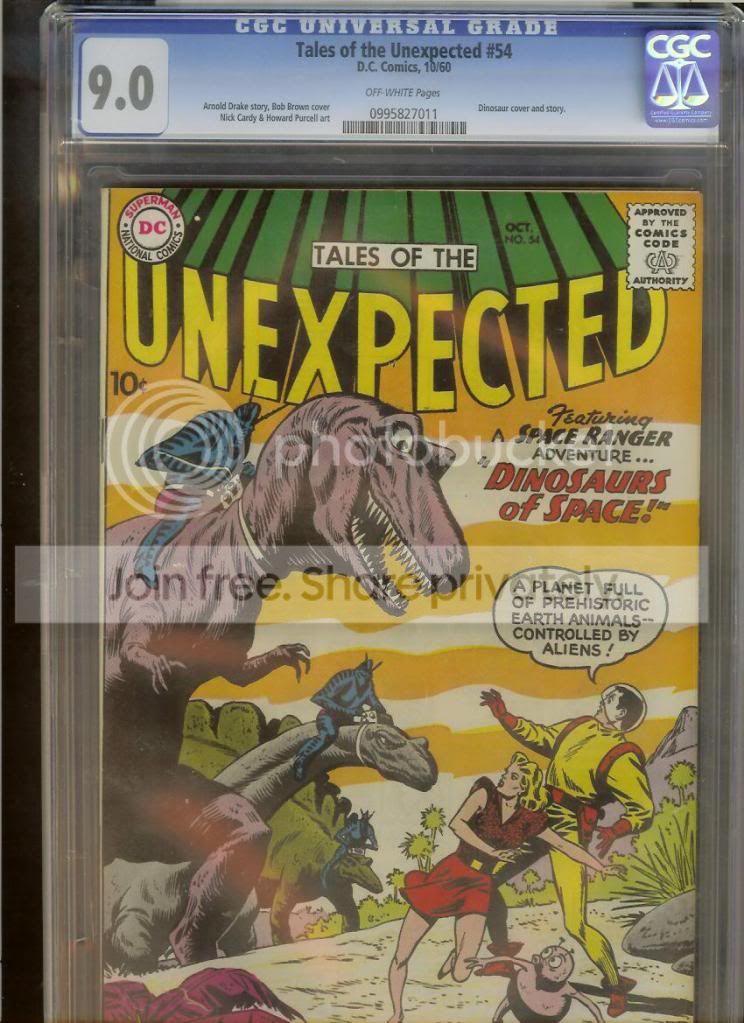 CGC DC Sci-Fi from the 1950's - 1st SPACE RANGER in TOTU ** SPECIAL ...